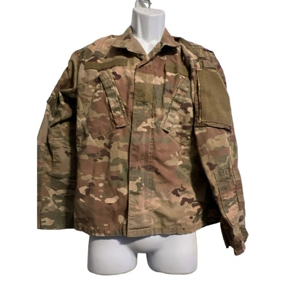 USGI | Jackets & Coats | Multicam Small X Short Shirt Coat Combat Fracu Original Ocp Army | Poshmark